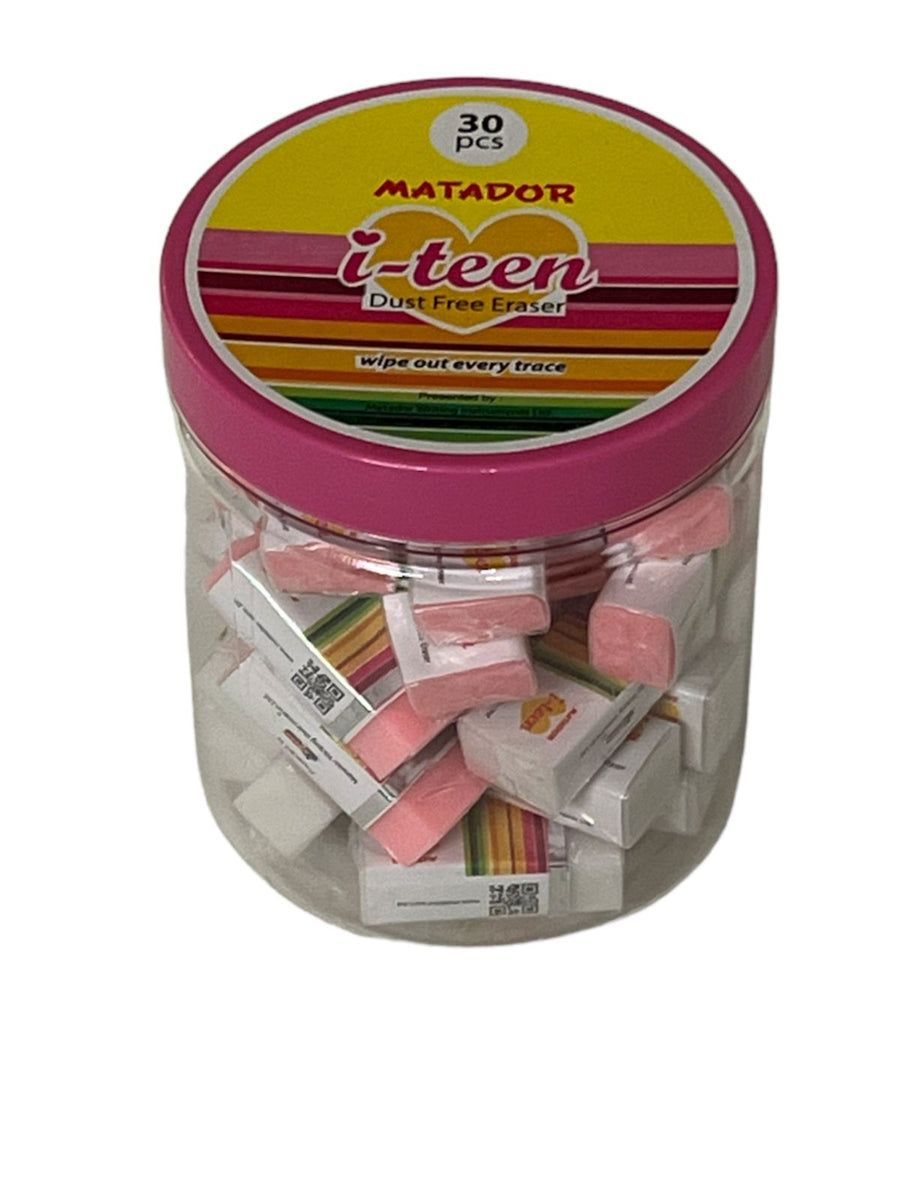 Matador i-Teen Eraser - Small jar – POINT HARDWARE - JHB