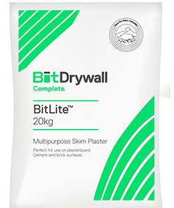 Skimming Plaster 20kg Bit Lite – POINT HARDWARE - JHB